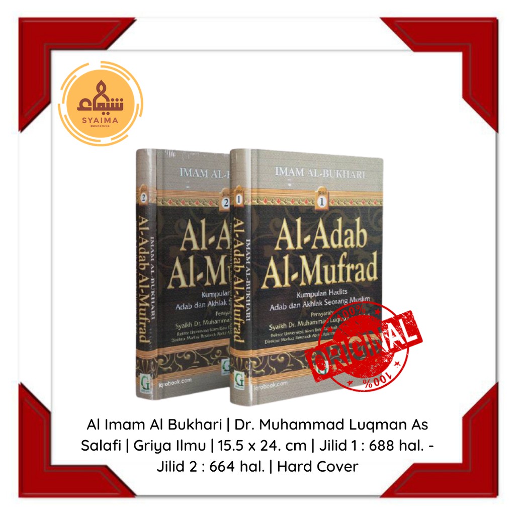 Jual Buku Al Adab Al Mufrad - Adabul Mufrad - Adabul Mufrod | Shopee ...