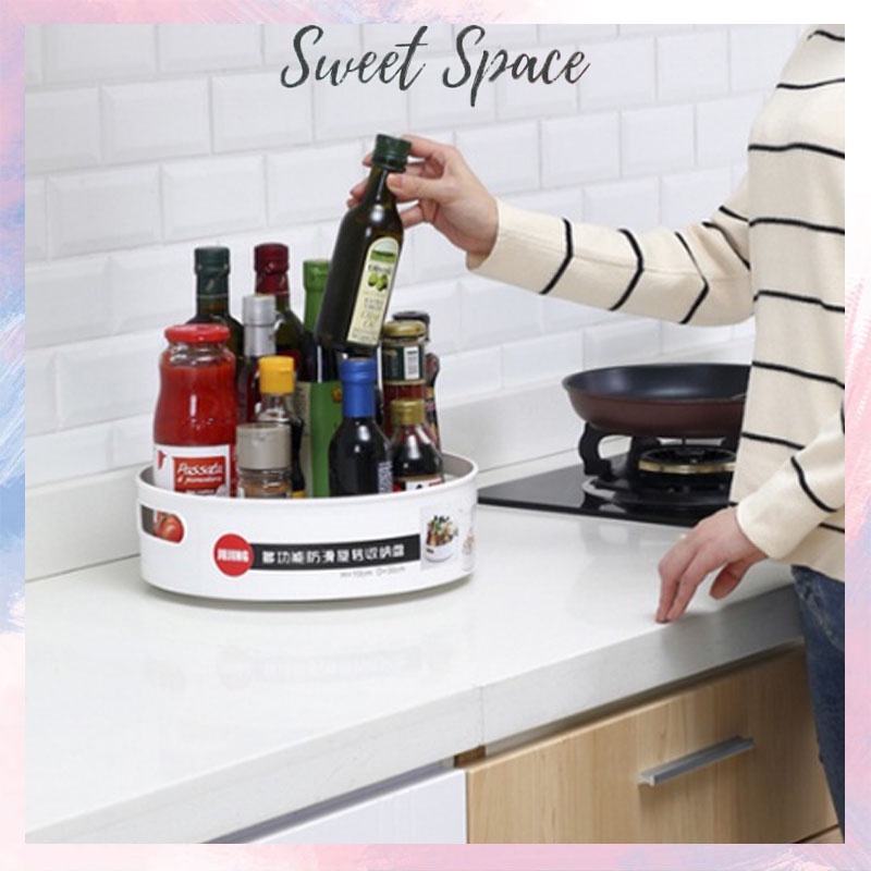 Jual RAK PUTAR BUMBU DAPUR RAK KOSMETIK RAK BUAH SERBAGUNA 360 DERAJAT ...