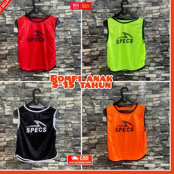Jual [71] Rompi bola junior u5-15 tahun/ rompi futsal anak anak / rompi ...