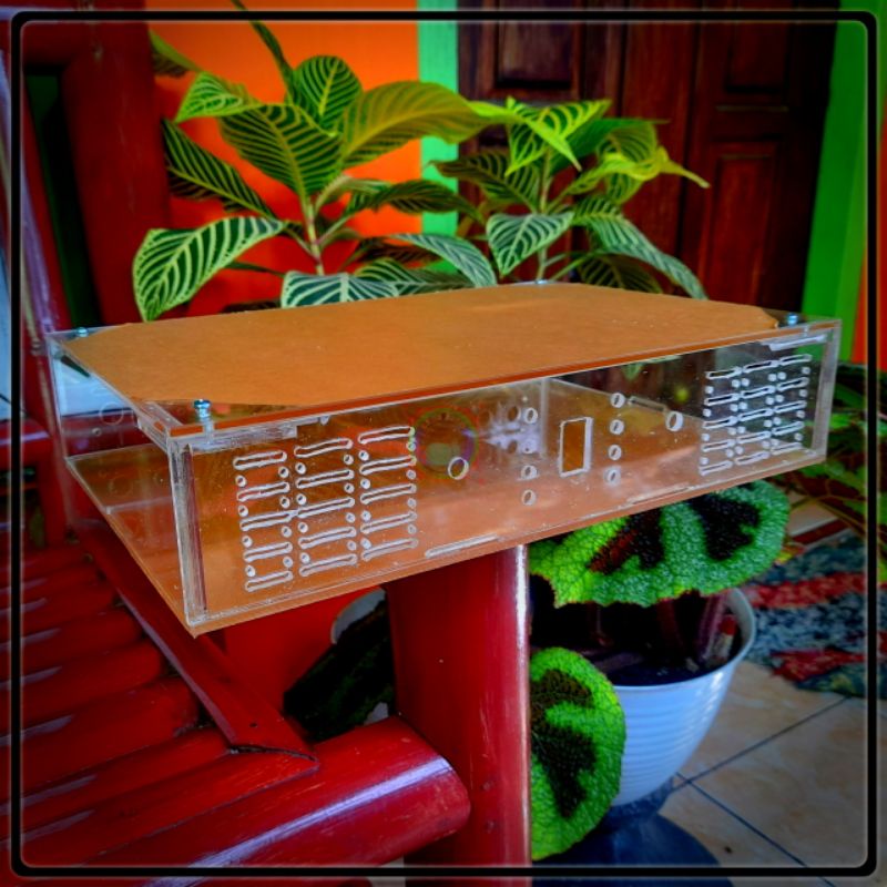 Jual Box Acrylic - Akrilik Power Amplifier / Box Universal Custom ...