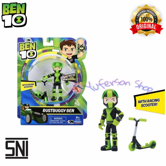 Jual Ben 10 RUSTBUGGY BEN Action Figure Original | Shopee Indonesia