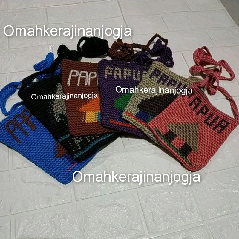 Jual tas noken papua / tas rajut / tas papua | Shopee Indonesia