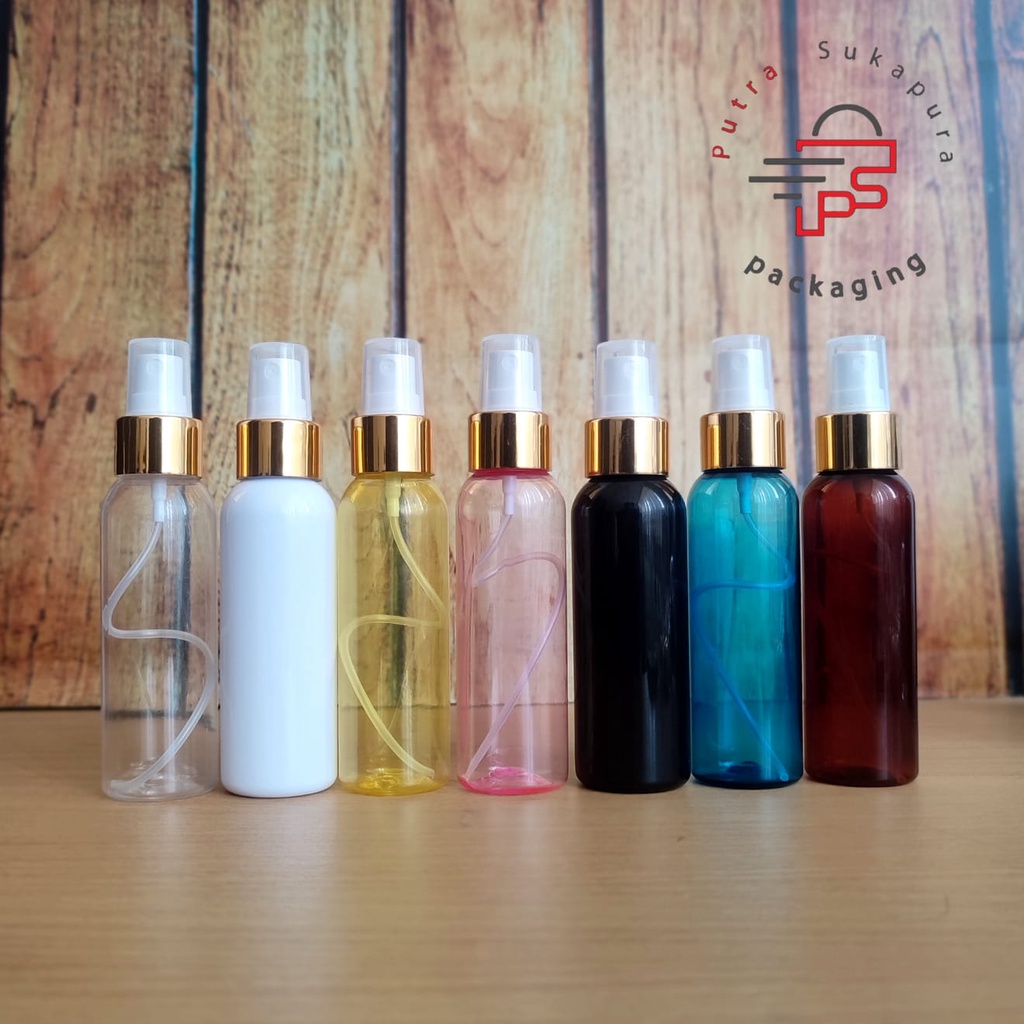 Jual botol spray 100ml pet/botol spray hand sanitizer/botol parfum ...