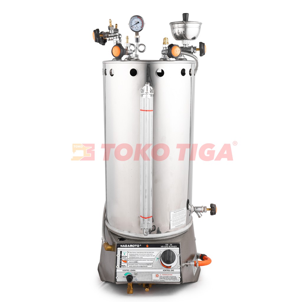Jual Setrika Uap - Steam Boiler Laundry Otomatis 35 Liter NAGAMOTO GB ...