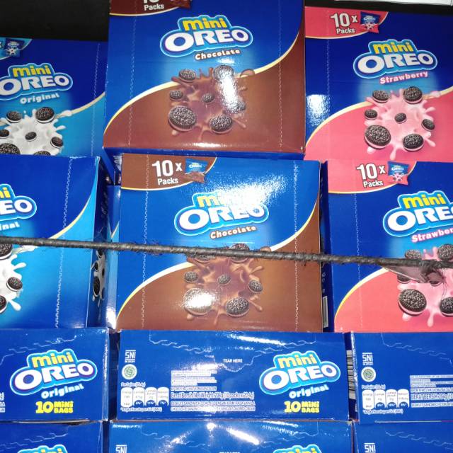 Jual Oreo mini pack, 1 box isi 10 pcs mini pack | Shopee Indonesia