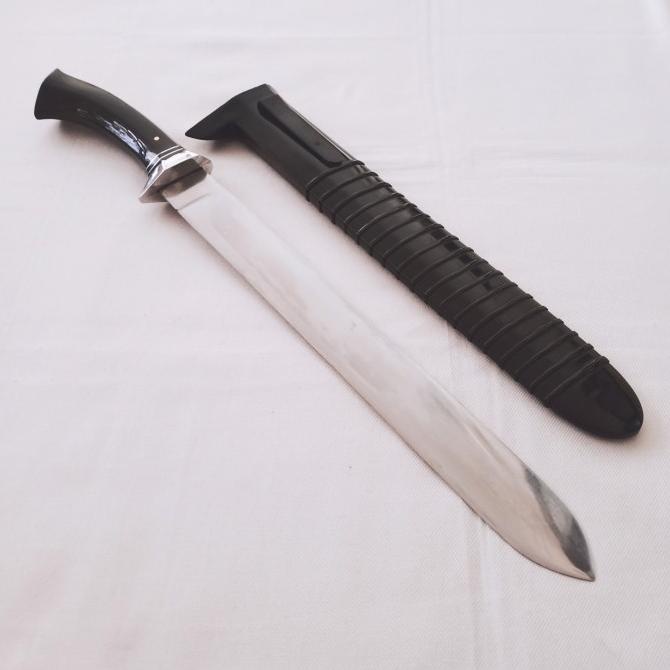 Jual Peso - Golok Sembelih Full Tanduk Baja Bearing / Klaker 35Cm Bowie ...