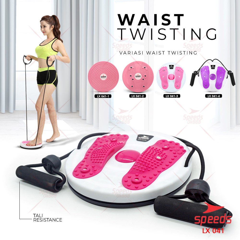 Jual SPEEDS Waist Twisting With Rope | Alat Olahraga Pengecil Perut ...