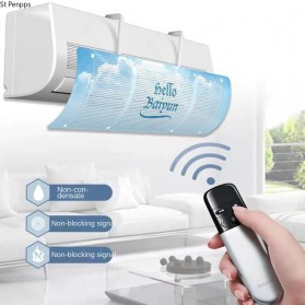 Jual Cover Angin AC Adjustable Air Conditioner Windshield Deflector ...