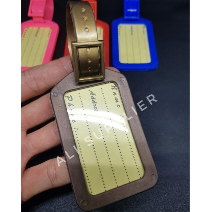 Jual PROMO BAG TAG LUGGAGE TAG NAME TAG GANTUNGAN UNTUK DI KOPER ATAU ...