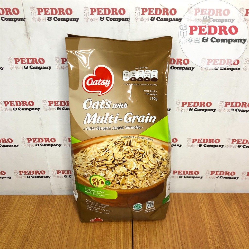 Jual Oatsy multi grain 750 gram - biji oat dengan anema serealia COKLAT ...