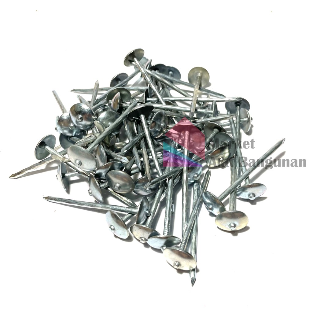 Jual Paku Payung 3” (7 CM) 1/2 KG / Paku Seng 3 Inci 1/2 Kilo / Paku ...