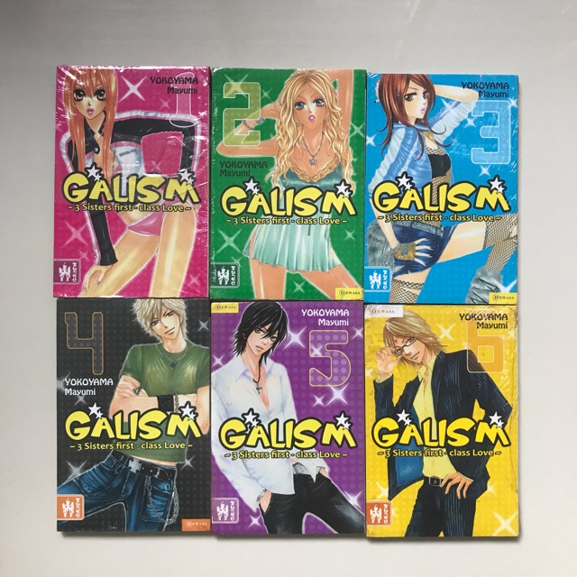Jual Komik Galism 3 Sisters High Class Love 1 6 T Yokoyama Mayumi Segel