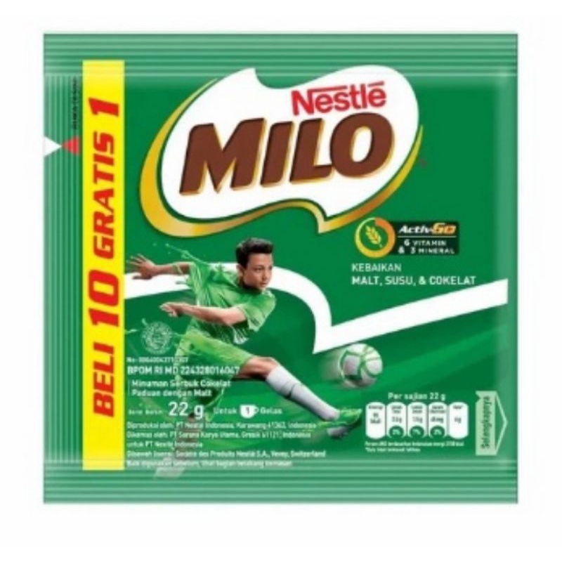 Jual milo active go 22g x 10 renceng | Shopee Indonesia