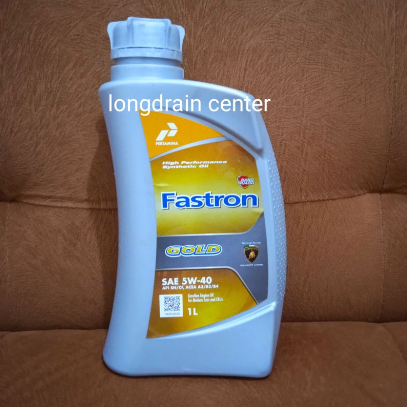 Jual Fastron Gold 5w40 kemasan 1 liter | Shopee Indonesia