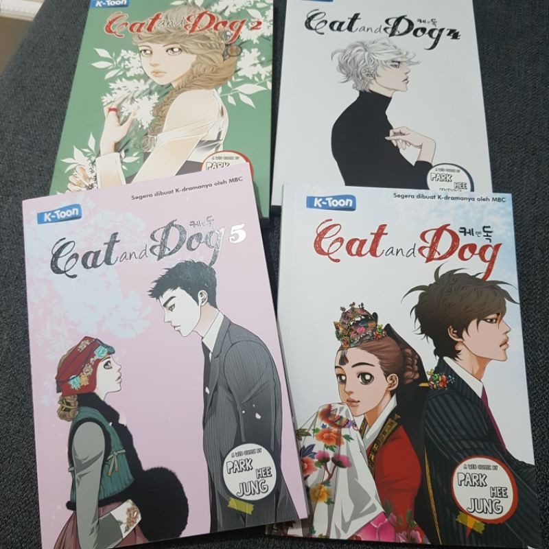 Jual [Preloved] Komik Cat and Dog by Park Hee Jung 1 - 2 - 3 - 4 - 5 (webcomic/webtoon/k-toon ...