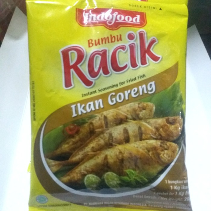 Jual INDOFOOD BUMBU RACIK IKAN GORENG 10 PCS | Shopee Indonesia