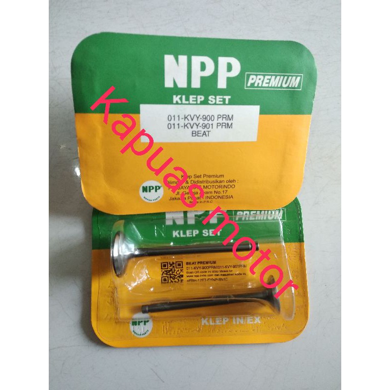 Jual payung klep set in ex npp premium Beat Vario 110 CBS Scoopy spacy fi injeksi | Shopee Indonesia