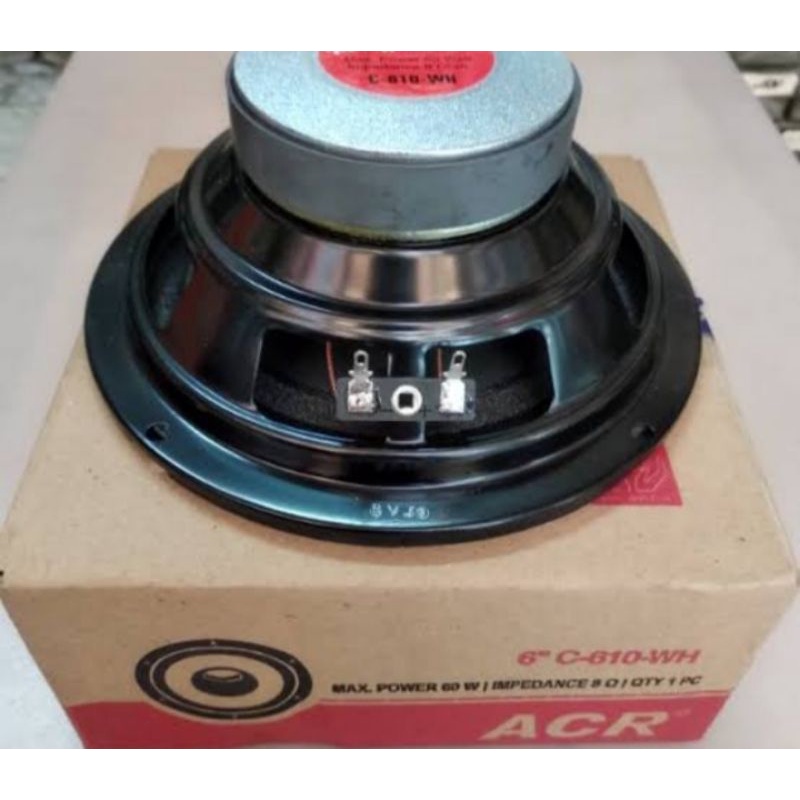 Jual Speaker ACR 6 Inch C-610-WH 60 WATT | Shopee Indonesia