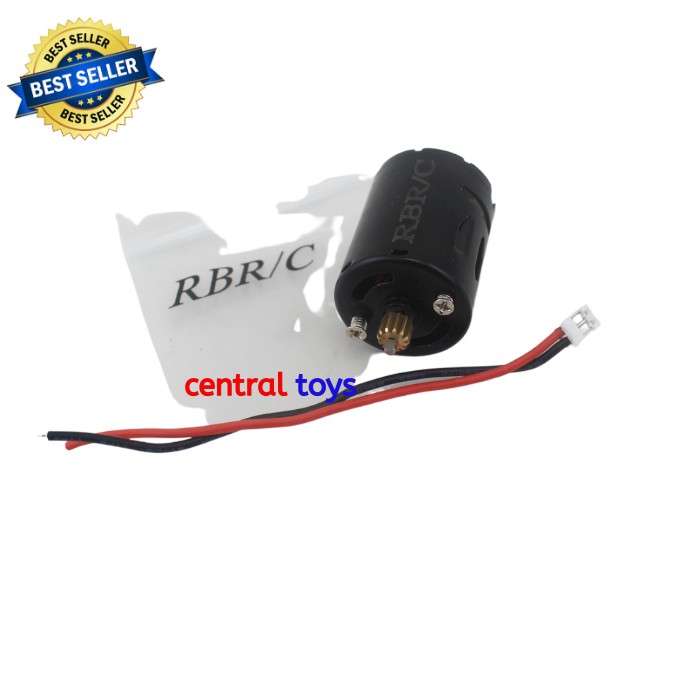 Jual upgrade motor 370 WPL D12 high speed rpm 52000 black RBR/C part ...