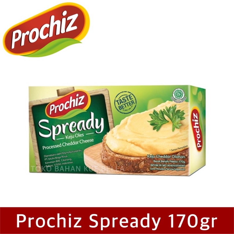 Jual PROCHIZ SPREADY 160gr - Keju Oles Cheese Spread | Shopee Indonesia