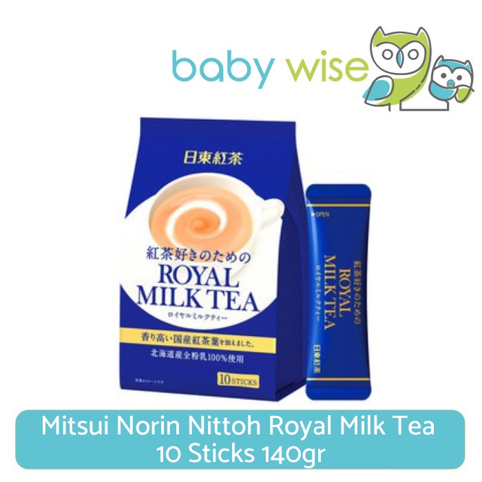 Jual Mitsui Norin Nittoh Royal Milk Tea 10 Sticks 140gr | Shopee Indonesia
