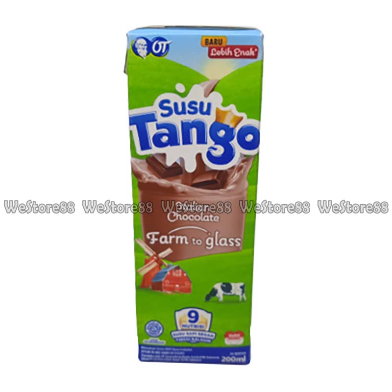 Jual Susu Tango kotak 200ml rasa italian chocolate EYO OT1649 | Shopee ...
