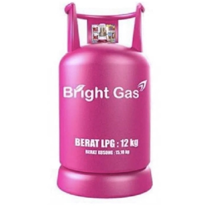 Jual Tabung Elpiji LPG 12Kg Bright Gas + Isi Gas Elpiji Segel Pertamina Asli | Shopee Indonesia