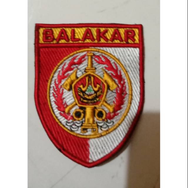 Jual Logo bet atribut emblem bordir timbul 3D BALAKAR minimal order 5 ...