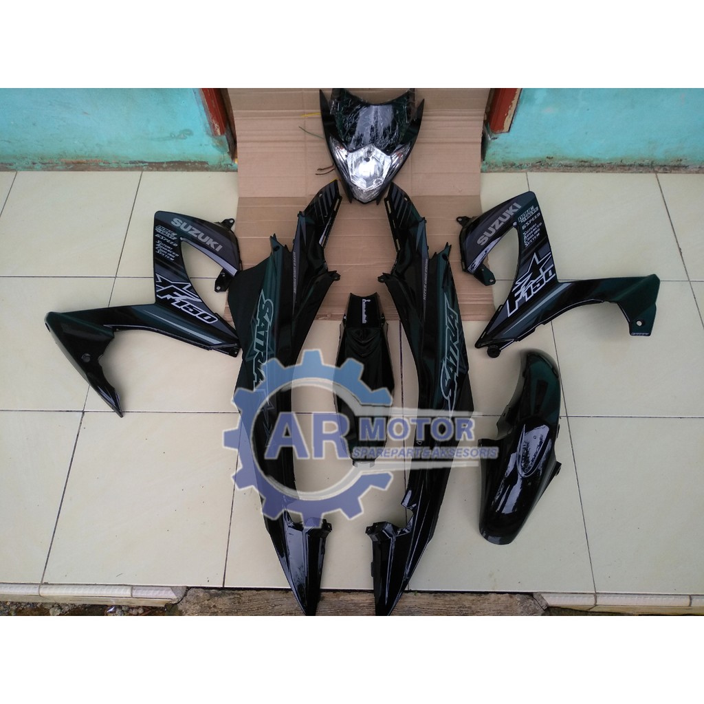Jual FULL BODY HALUS SATRIA FU FACELIFT / FU FL 2013 - 2015 HITAM PLUS ...