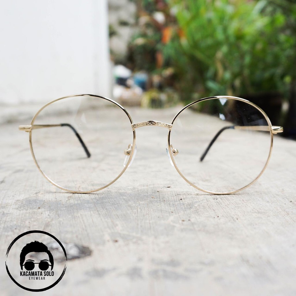 Jual KACAMATA FRAME BULAT BESI FULL KLASIK -YAYATI 02- | Shopee Indonesia