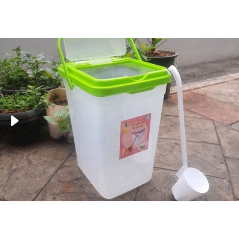 Jual CONTAINER ES TOPLES+GAYUNG ES VOLUME 15 DAN 25 LITER AQUARIUM ES ...