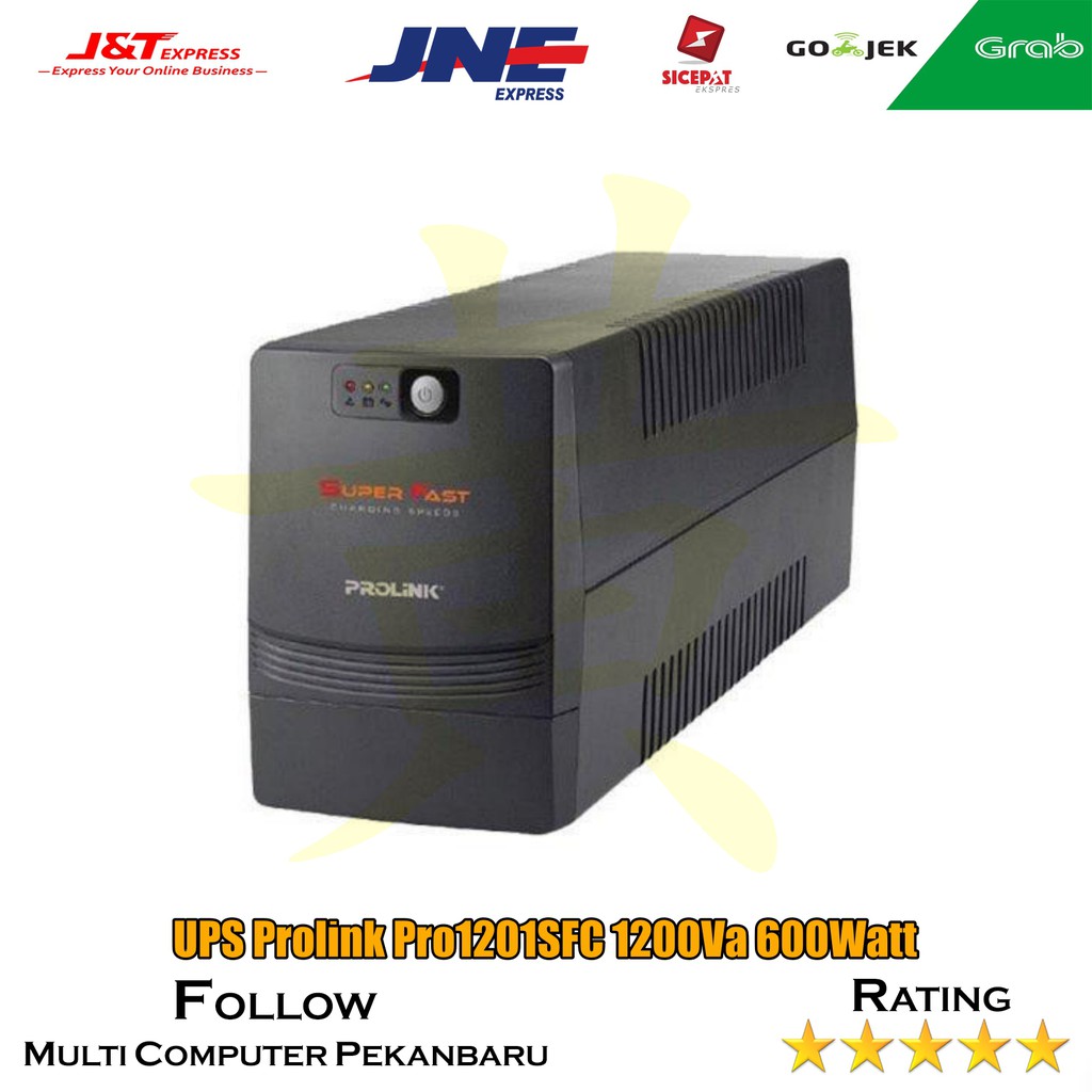 Jual UPS Prolink Pro 1200va 1201SFCU Super Fast Charging Speeds - 1200 ...