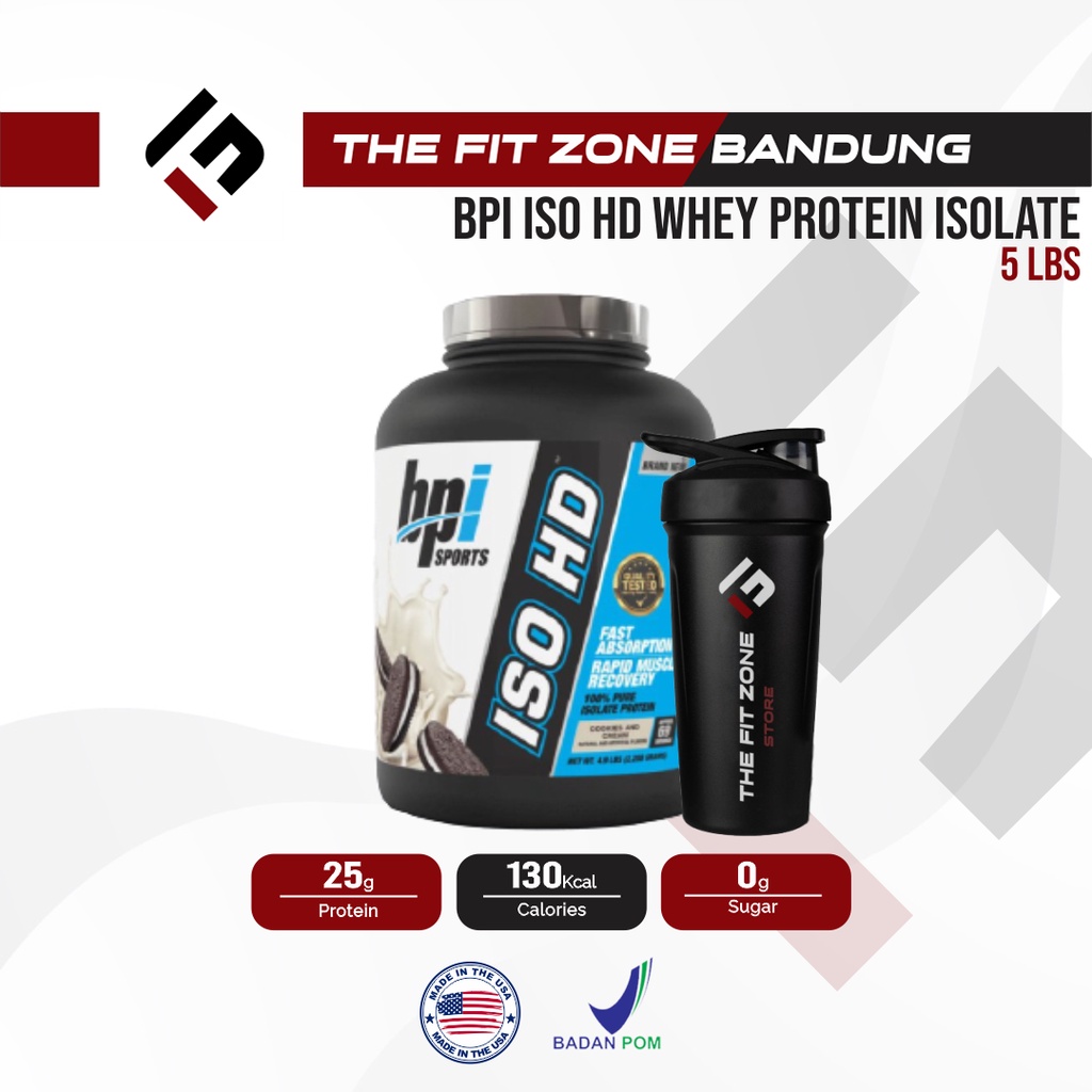 Jual Bpi Iso HD 5 Lbs Whey Protein Isolate Harga Distributor Murah ...