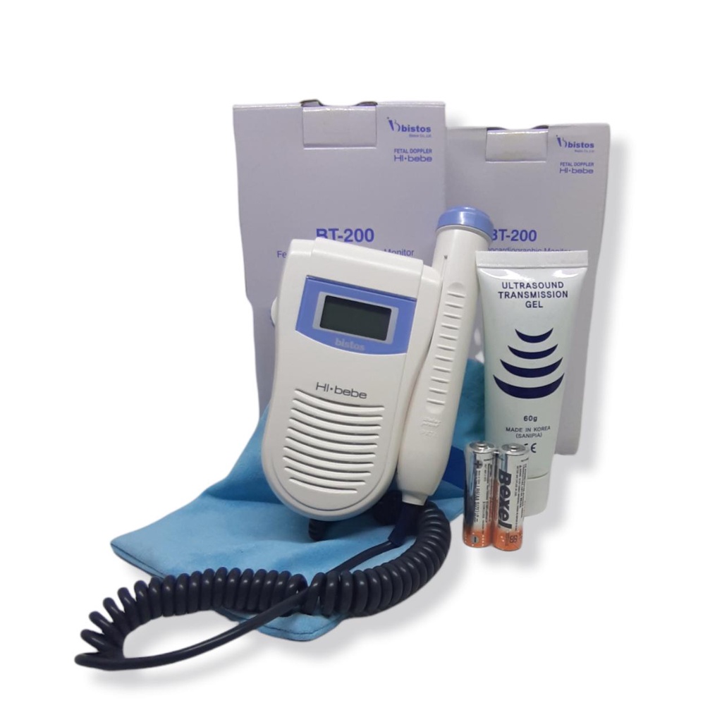 Jual Fetal Doppler Hi Bebe LCD / Sound BT-200 Bistos / Monitor detak ...