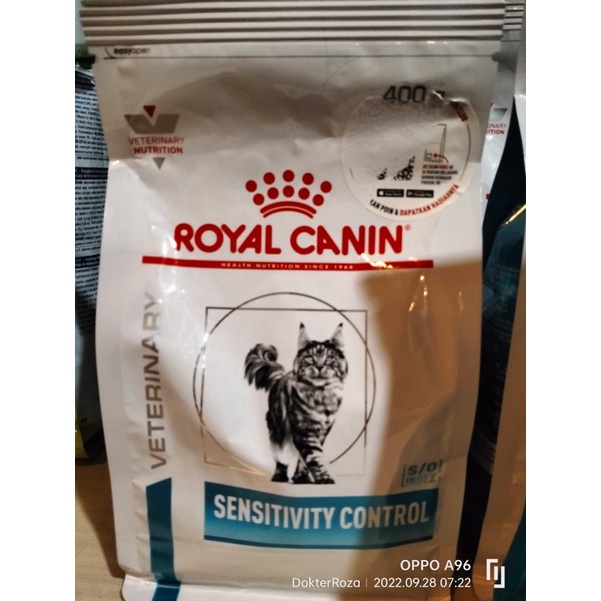Jual Royal Canin Sensitivity Control Cat 400 gr ( FREE BUBBLE WRAP ...
