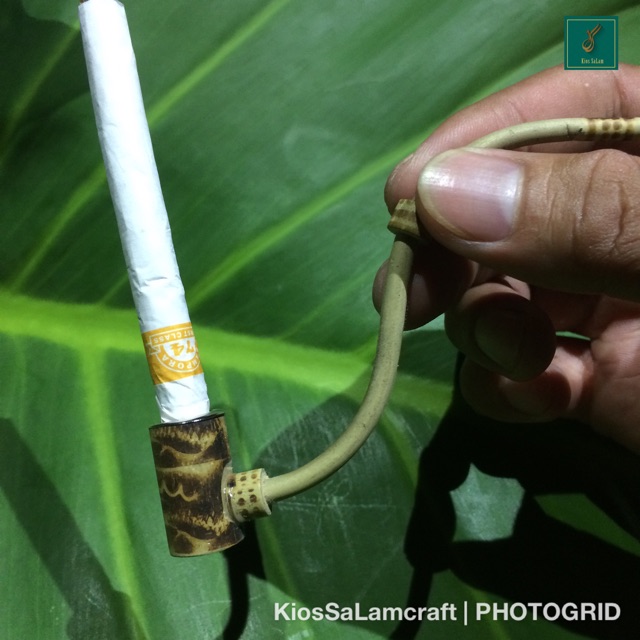 Jual Cangklong Pipa Rokok Bambu Unik | Shopee Indonesia