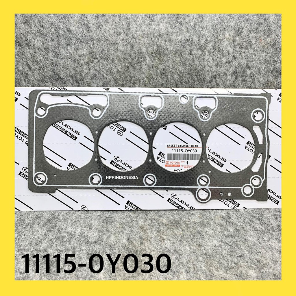 Jual Paking Deksel Gasket Cylinder Head Toyota Sienta | 11115-0Y030 ...