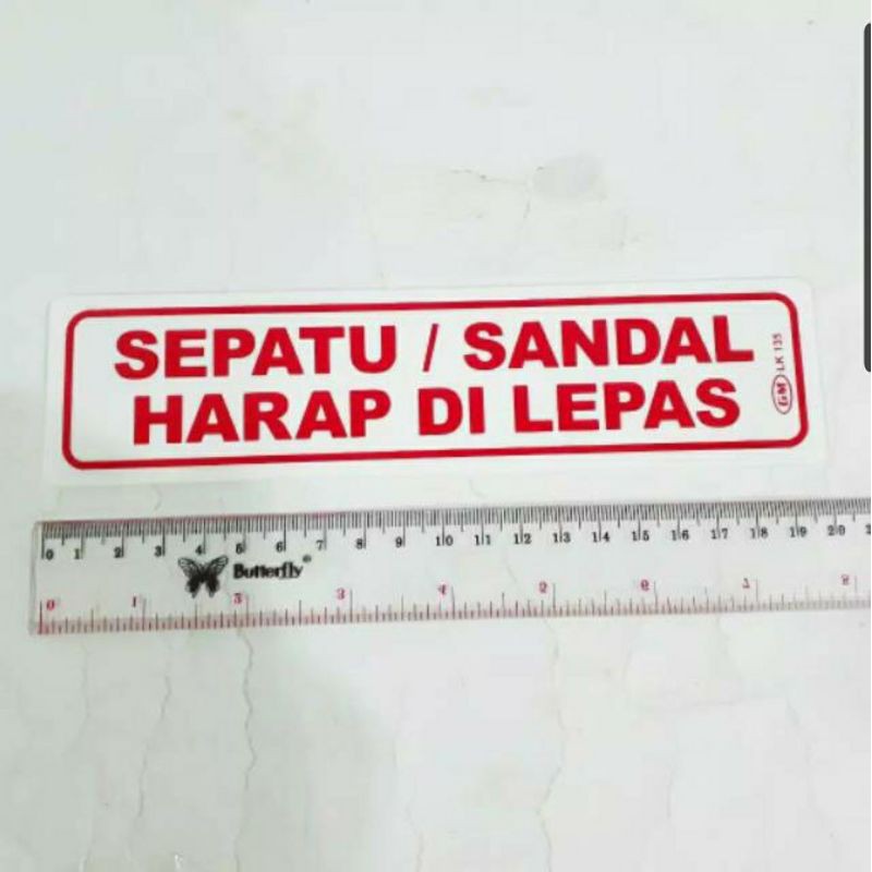 Jual STIKER VINYL SEPATU / SANDAL HARAP LEPAS | Shopee Indonesia