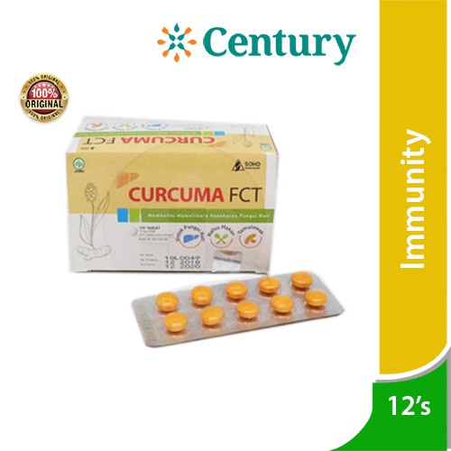 Jual Curcuma Force 1 Blister @12's/Kunyit/Vitamin Nafsu Makan/Obat ...