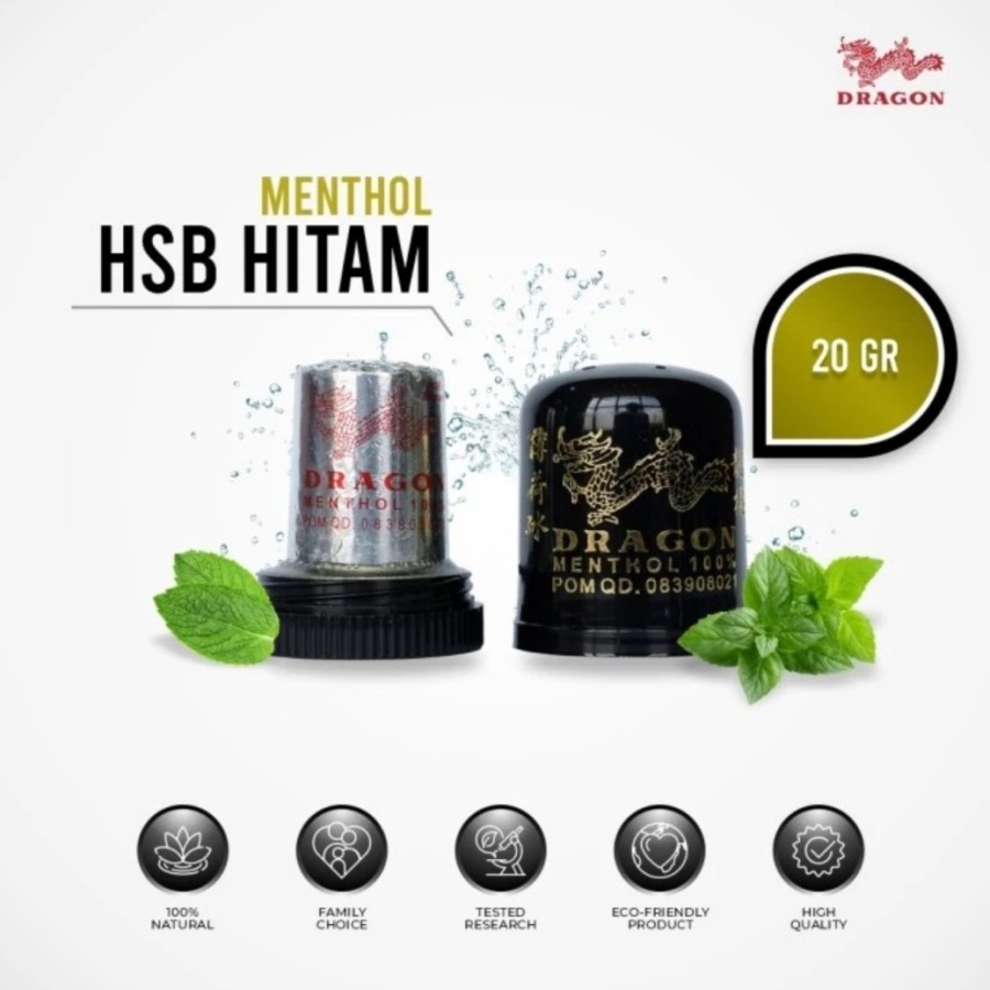 Jual Obat Gosok Menthol Inhaler Mentol Cap Dragon HSB Jumbo | Shopee ...