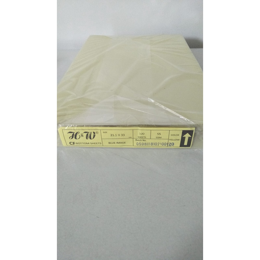 Jual KERTAS NCR HNW BOTTOM YELLOW / NCR BOTTOM YELLOW / KERTAS NOTA ...