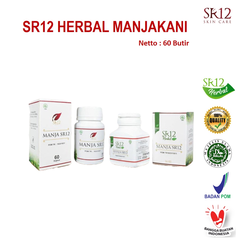 Jual Manja Kapsul SR12 / Manjakani Cegah Keputihan/ Obat ampuh ...