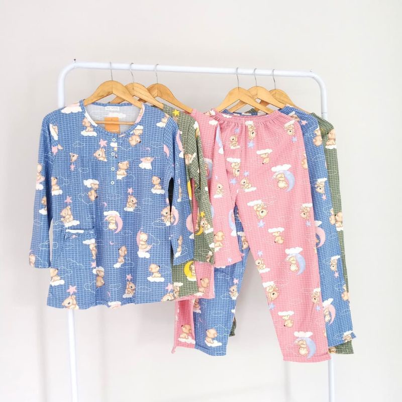 Jual Piama Lily White Panjang | Shopee Indonesia