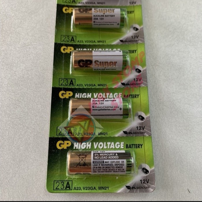 Jual Baterai 23A GP Ultra Battery 12V Remote | Shopee Indonesia