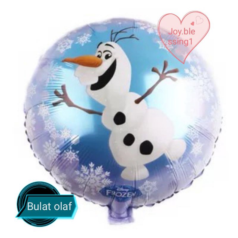 Jual BALON FOIL FROZEN ELSA ANNA OLAF/Banner Frozen/Balon bando frozen ...
