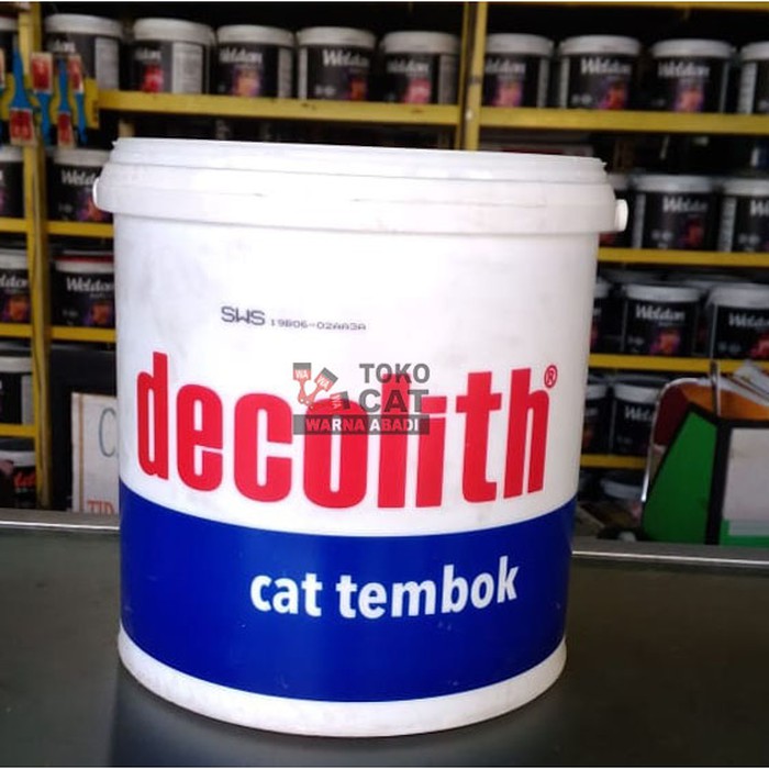 Jual CAT TEMBOK DECOLITH 5 KG | Shopee Indonesia