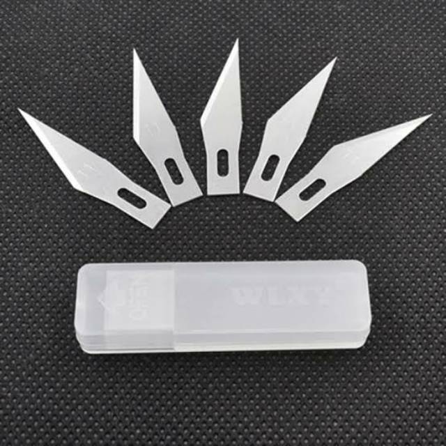 Jual Refill Pen Cutter 5 pcs - Refill Craft Knife isi 5 pcs - Pisau ...