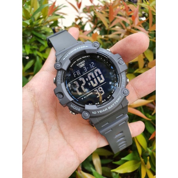 Jual Jam Tangan Pria Casio AE-1500WH-8BVDF / AE-1500WH-8B Original | Shopee Indonesia