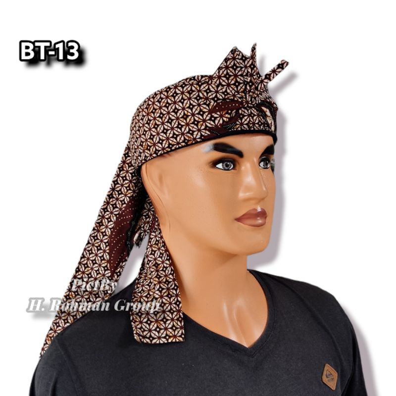 Jual TOPI BLANGKON JAWA SUNDA DEWASA MOTIF BATIK IKET KEPALA MOTIF ...