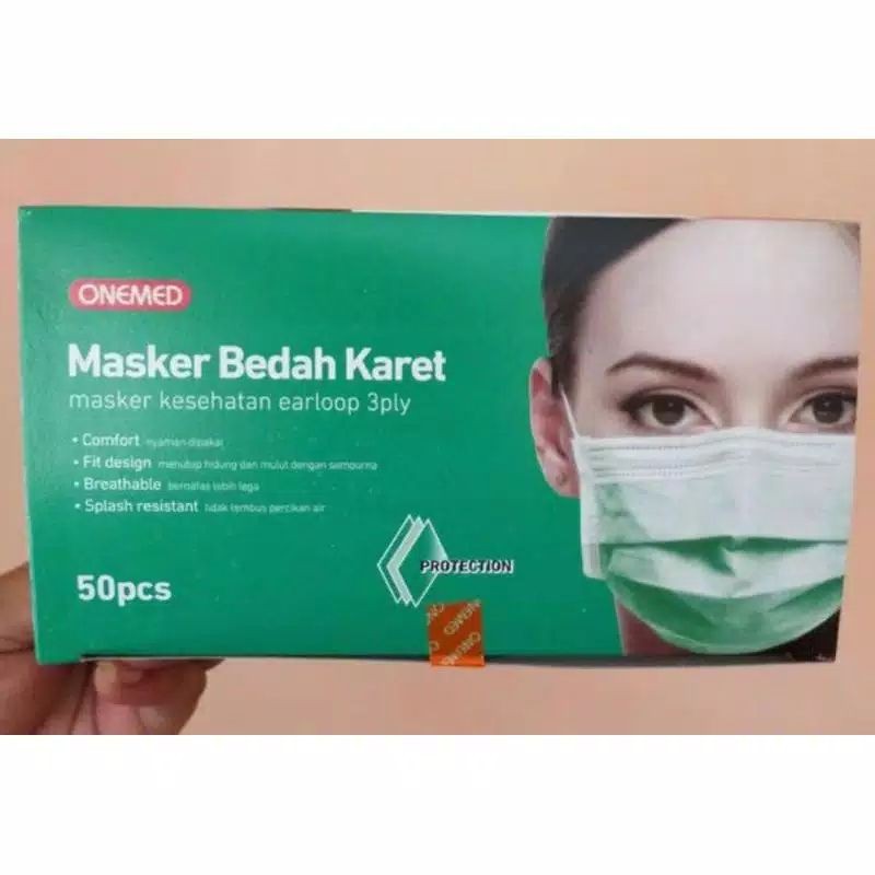 Jual Masker medis Karet One Med surgical mask | Shopee Indonesia